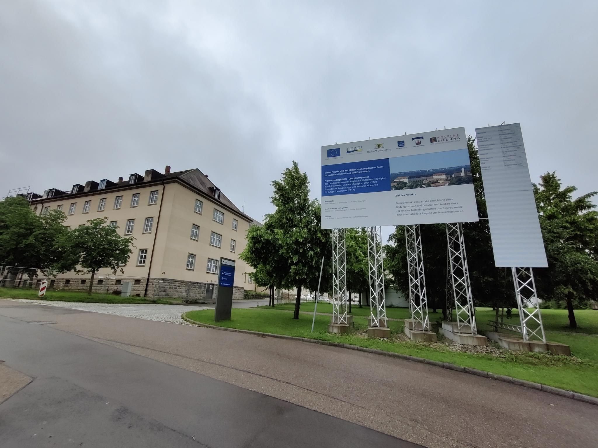 Die Eata in Ellwangen ist weitestgehend fertig