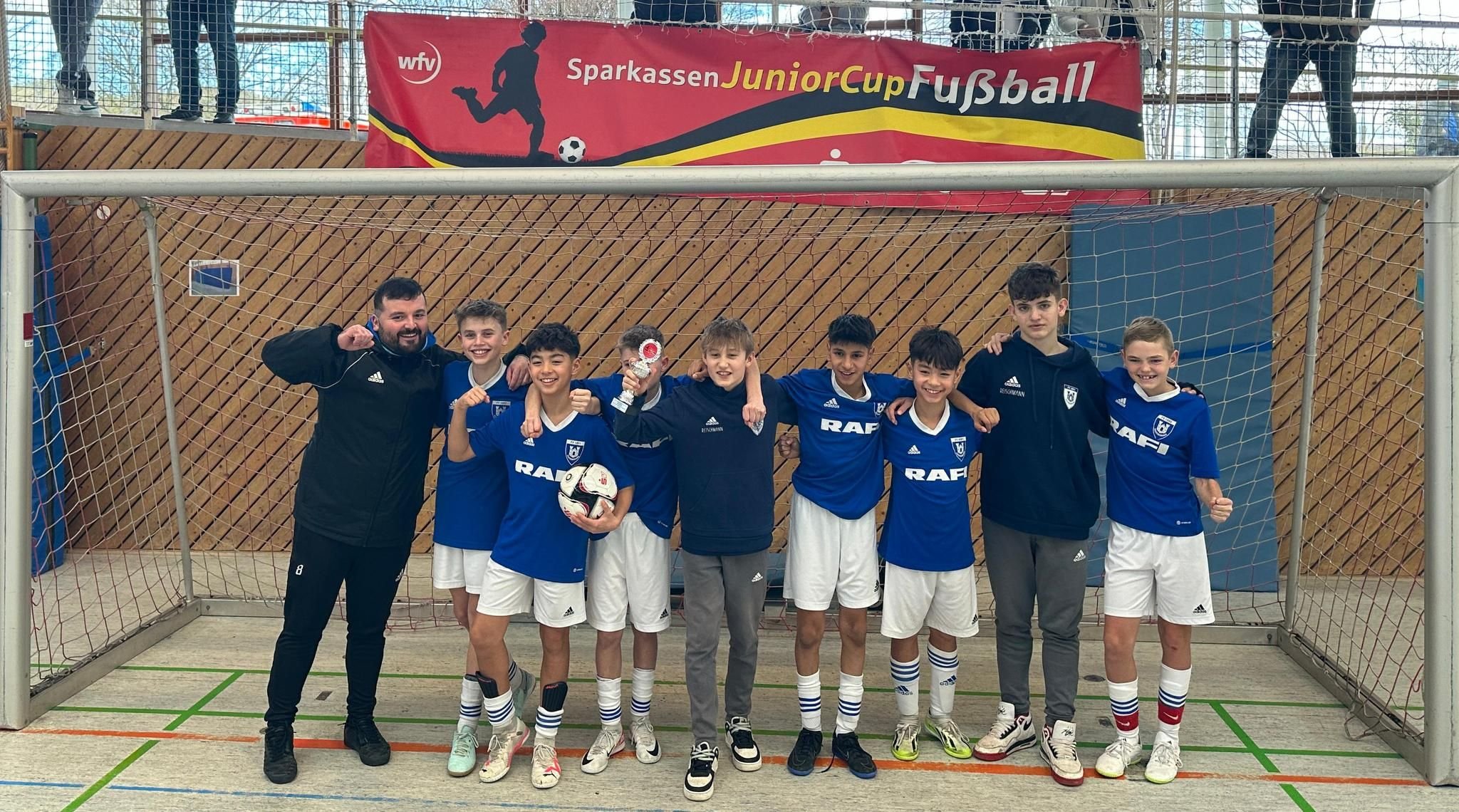 FV Ravensburg U13 erfolgreich bei der WFV-Hallenrunde