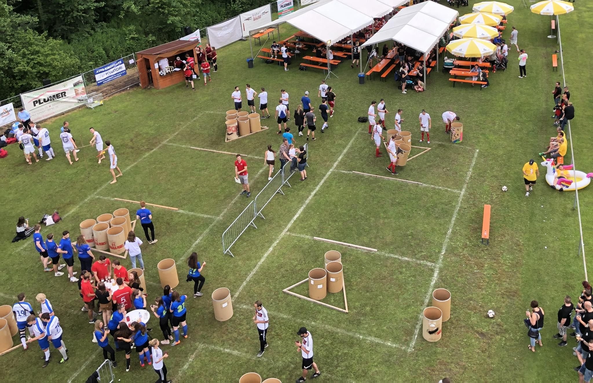 Planungen für das nächste Foot-Pong Turnier haben begonnen