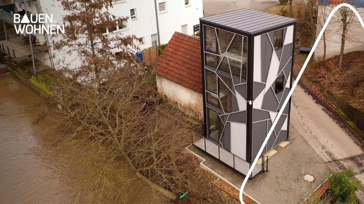 DQ Tower: Tiny House im Hochformat