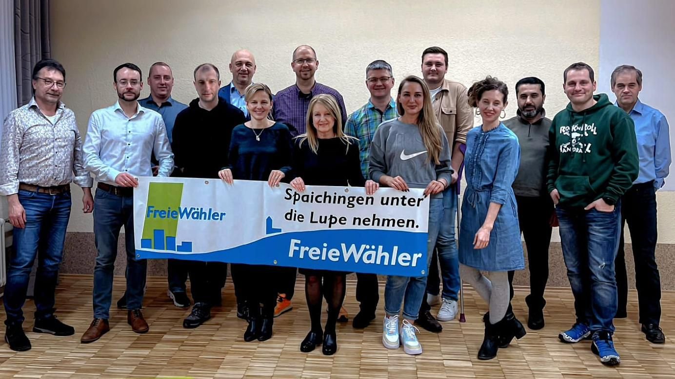 Freie Wähler Spaichingen stellen Kandidaten für Gemeinderatswahl vor