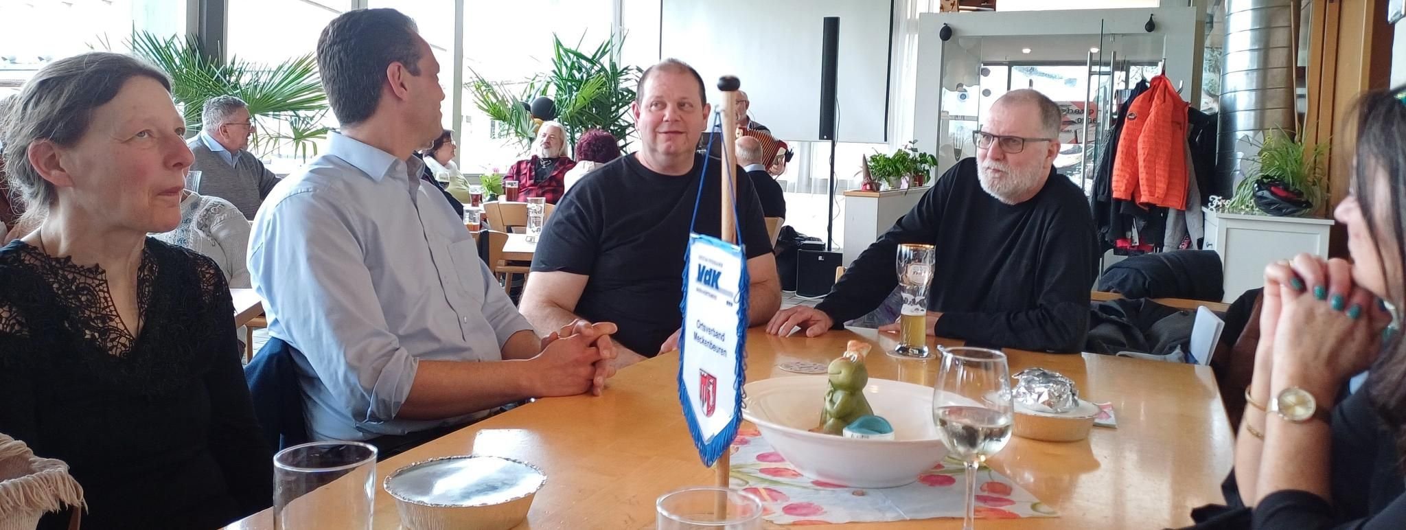 Gerd Ahrendt und Luise Stefan führen den Ortsverband