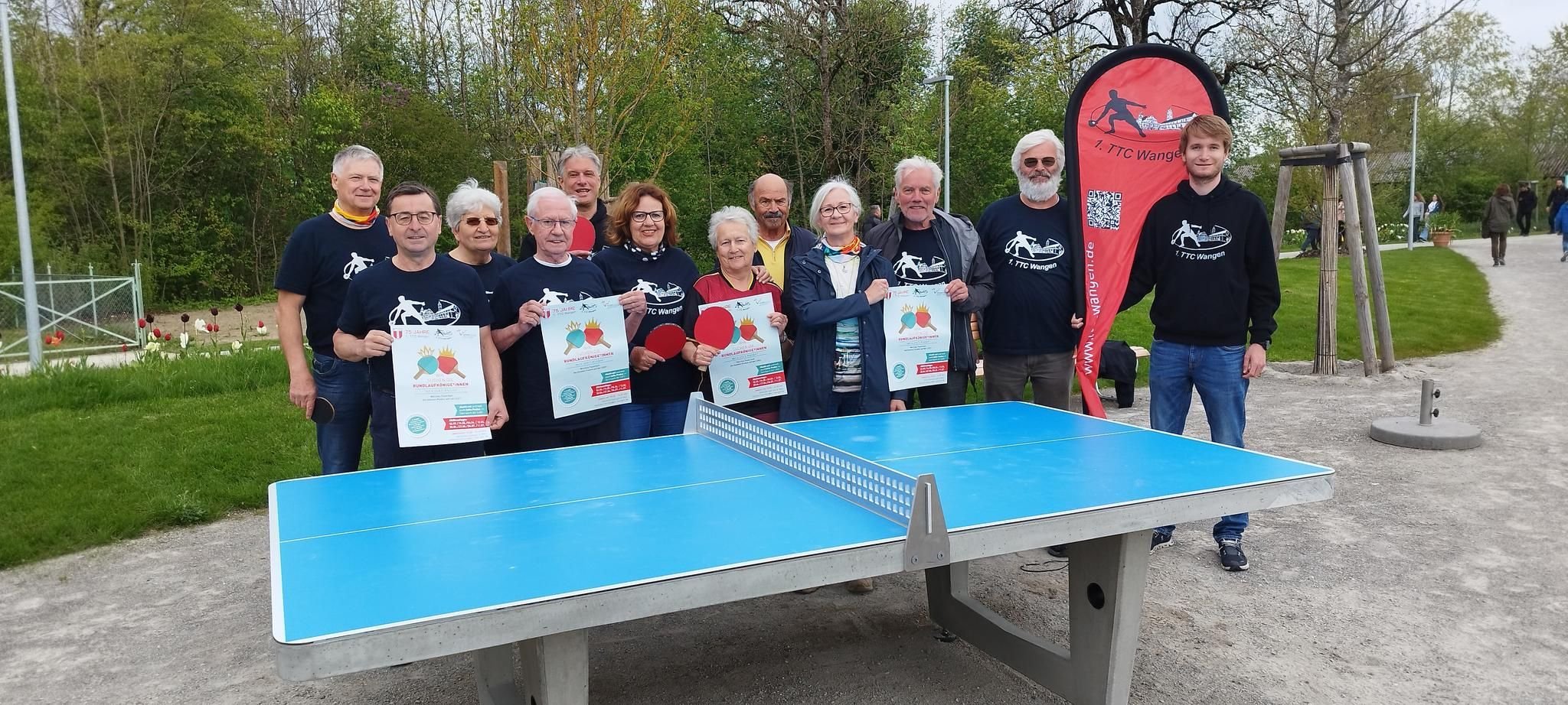 1.TTC Wangen auf der Landesgartenschau