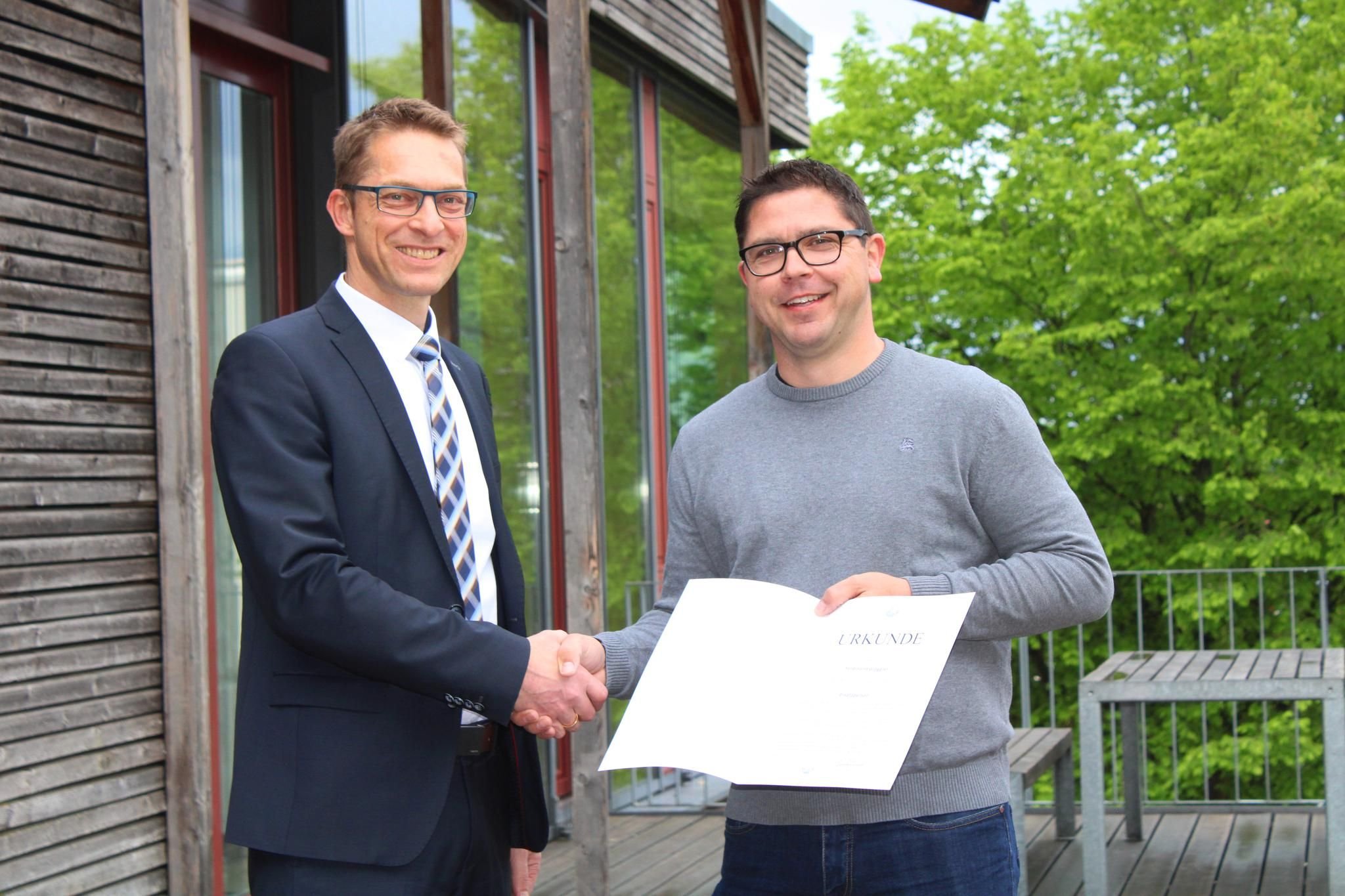 Ferdinand Glöggler rückt für Hans Seemann nach