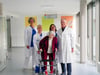 107-jährige Frau ist zum ersten Mal im Krankenhaus