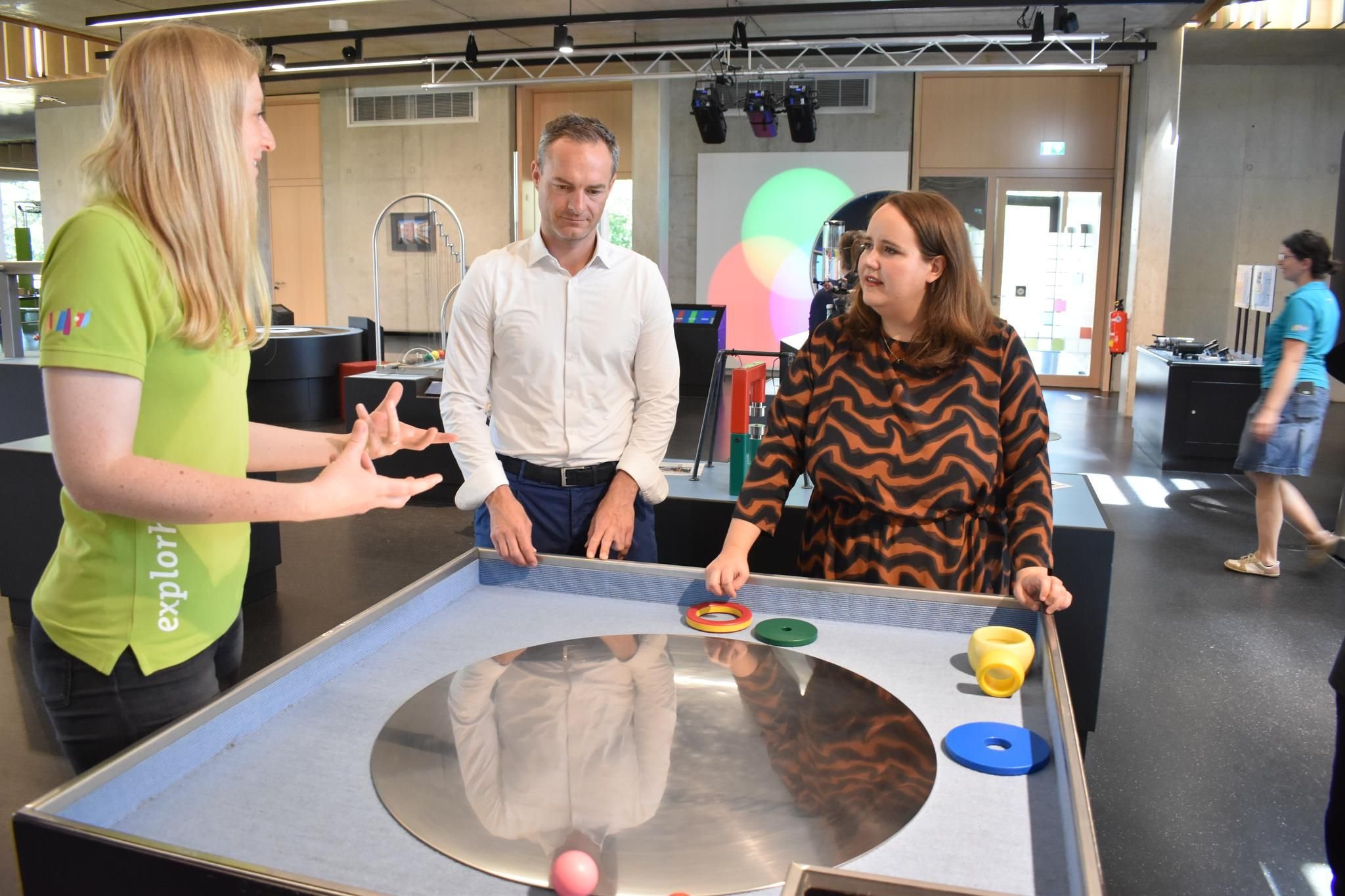 Grünenchefin Ricarda Lang zu Gast im Aalener explorhino