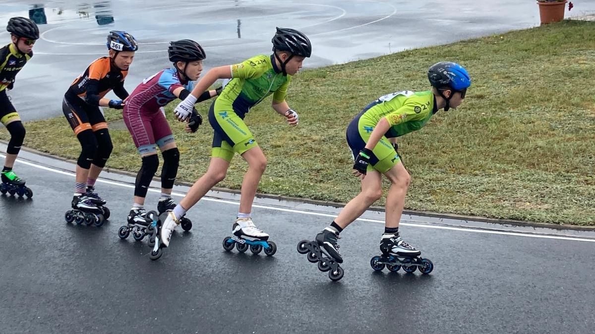 Inline-Skater aus Neuhausen bei der Deutschen Meisterschaft