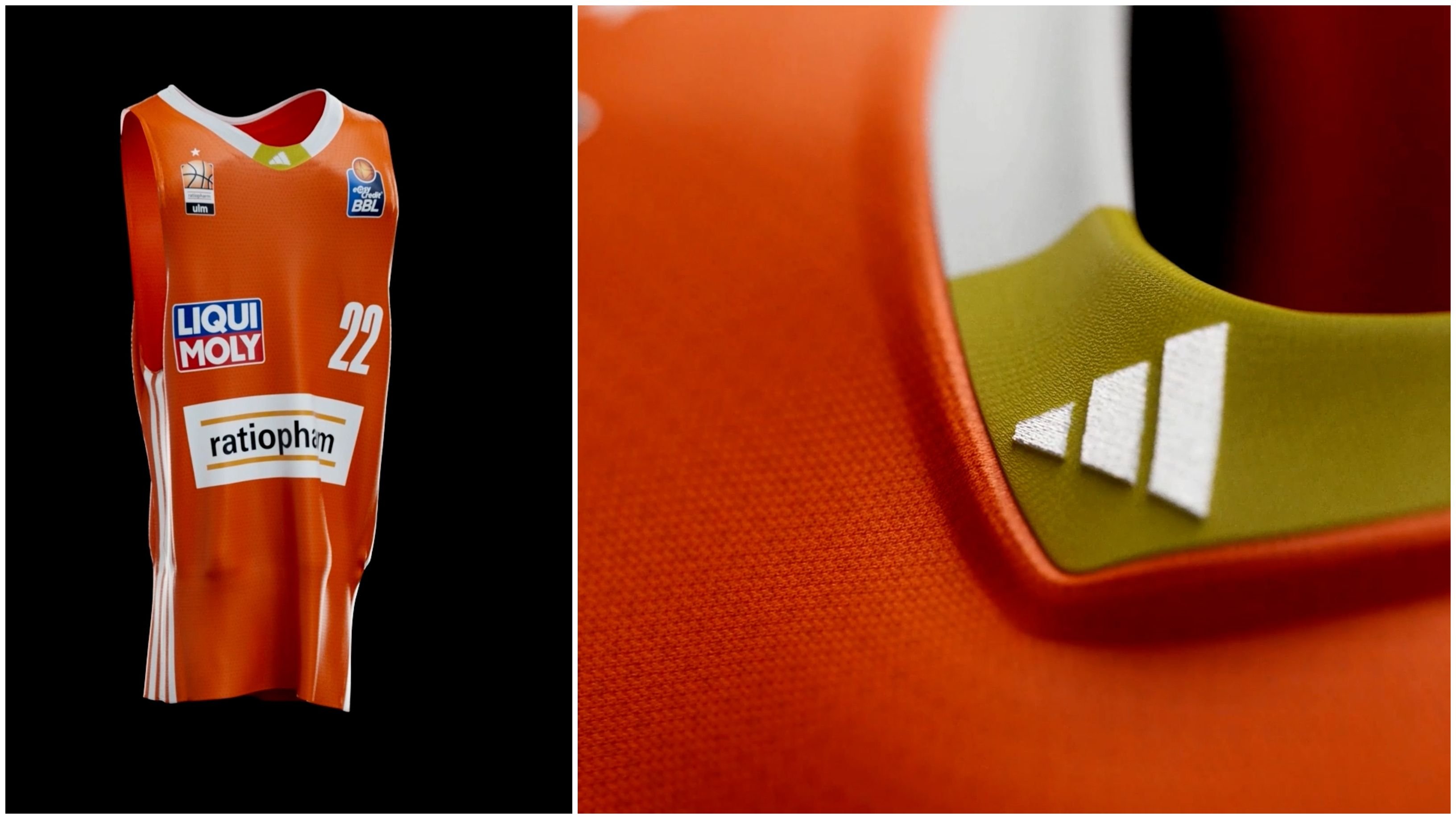 Adidas wird neuer Trikot-Ausstatter bei Ratipoharm Ulm