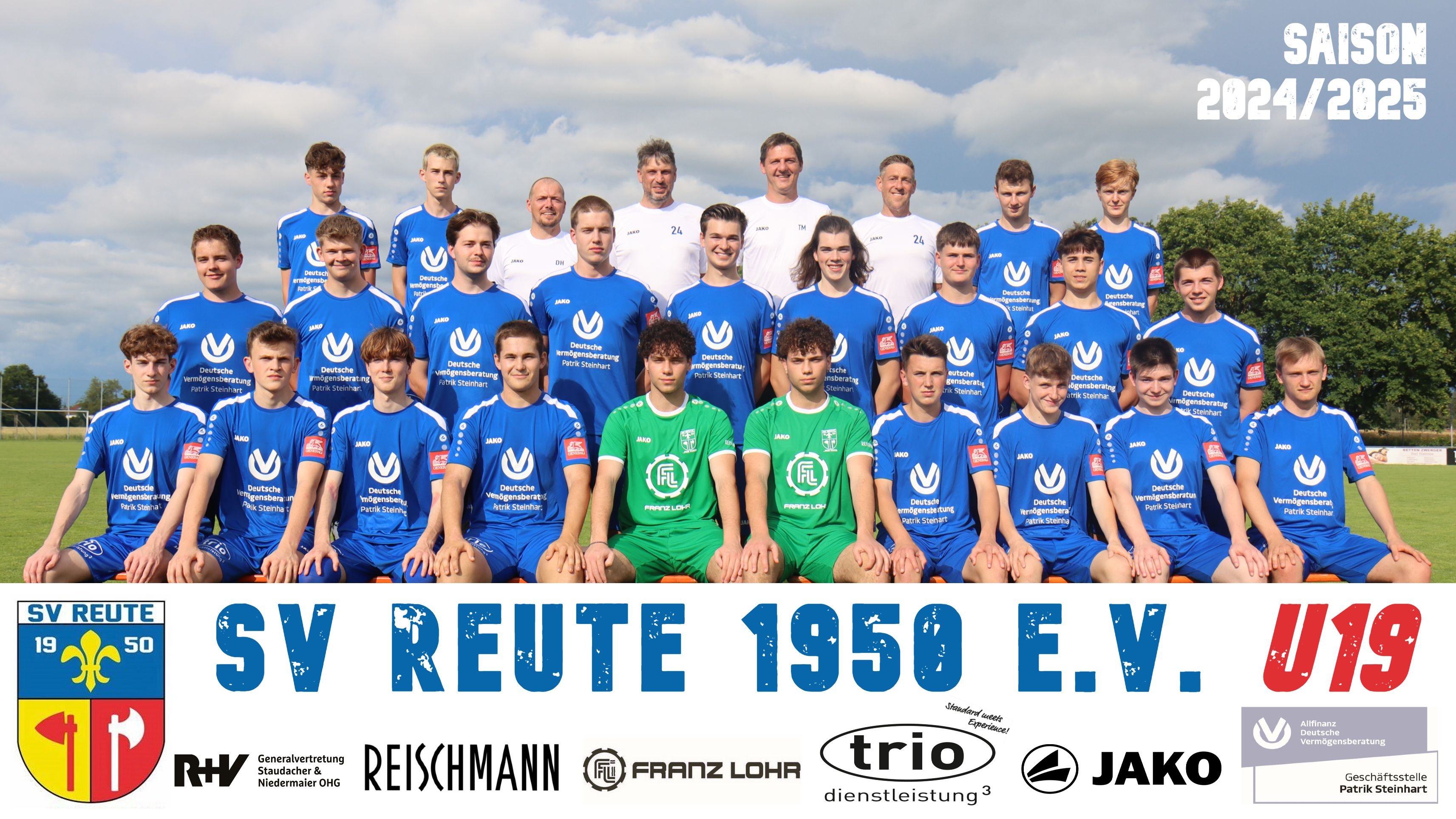 SV Reute geht mit 22 A-Junioren in die neue Saison