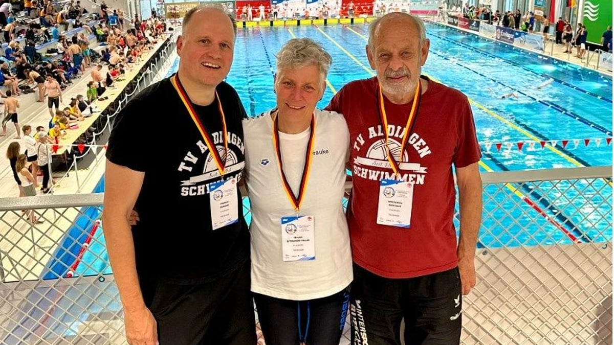 Aldinger Masters-Schwimmer erfolgreich bei Deutscher Meisterschaft