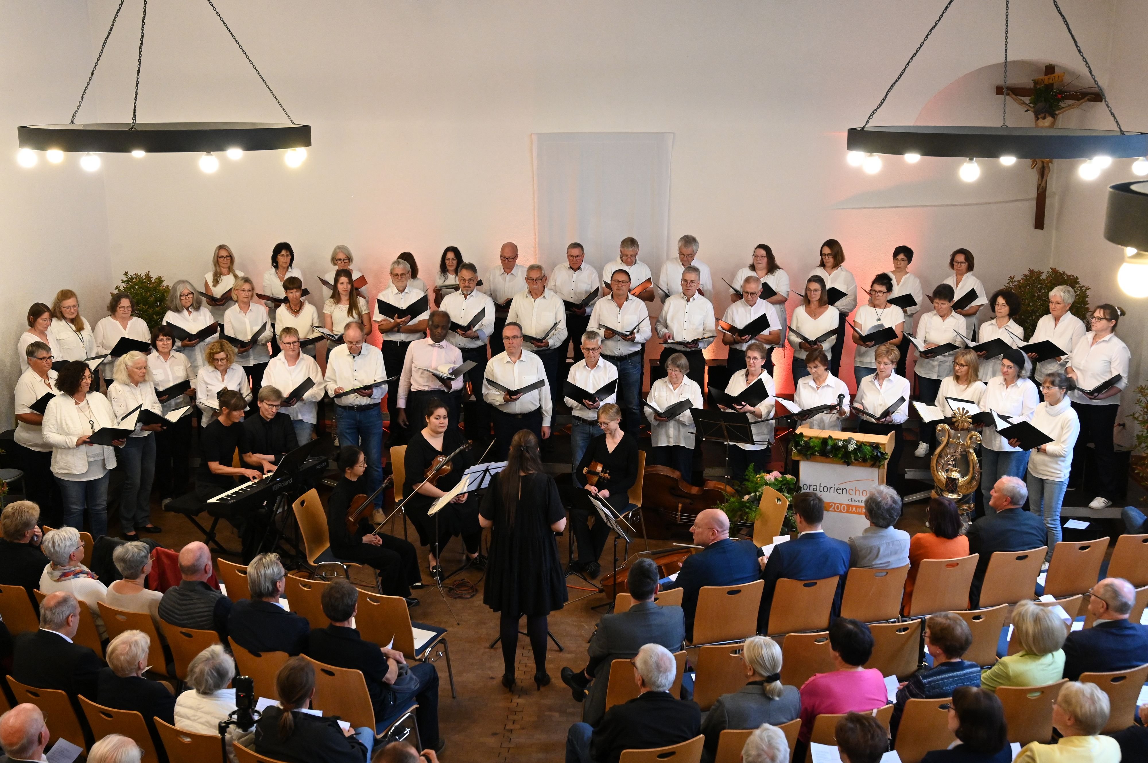 Rundum gelungene Jubiläumsfeier des Oratorienchors Ellwangen