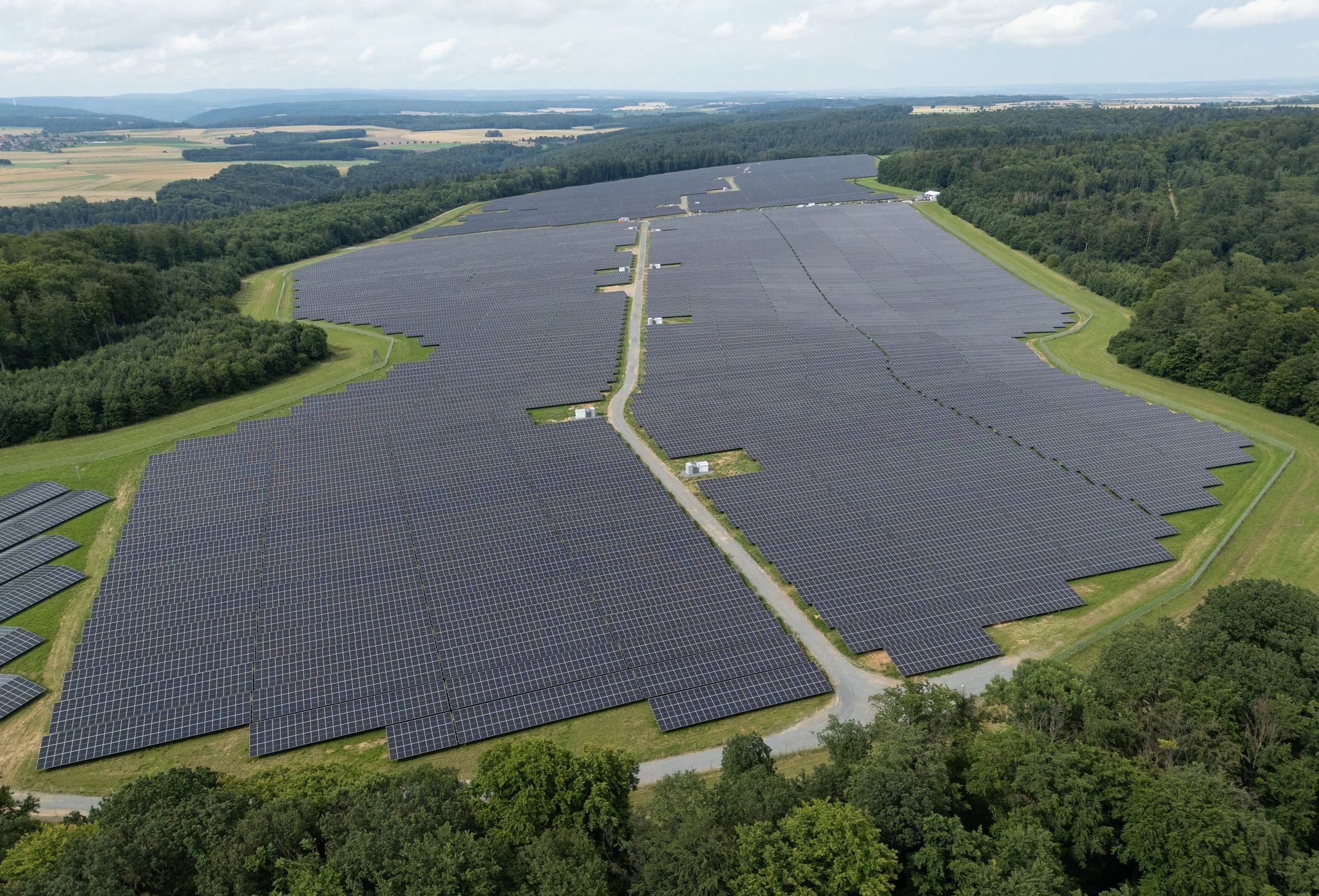 Größter Solarpark-Komplex in Baden-Württemberg eröffnet