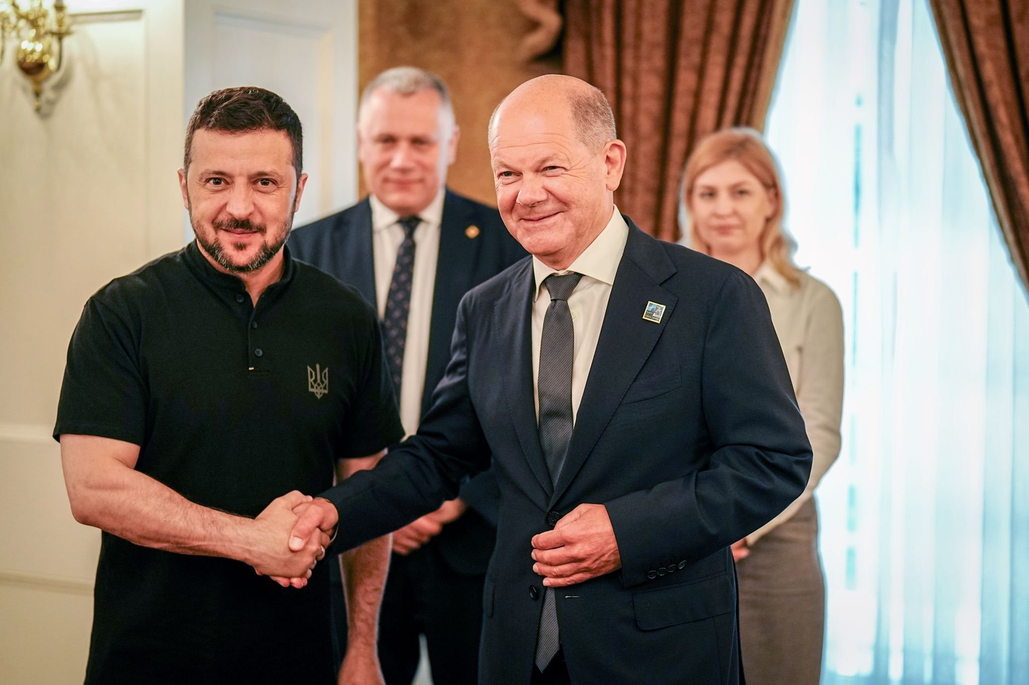 Selenskyj: „Danke, Olaf“