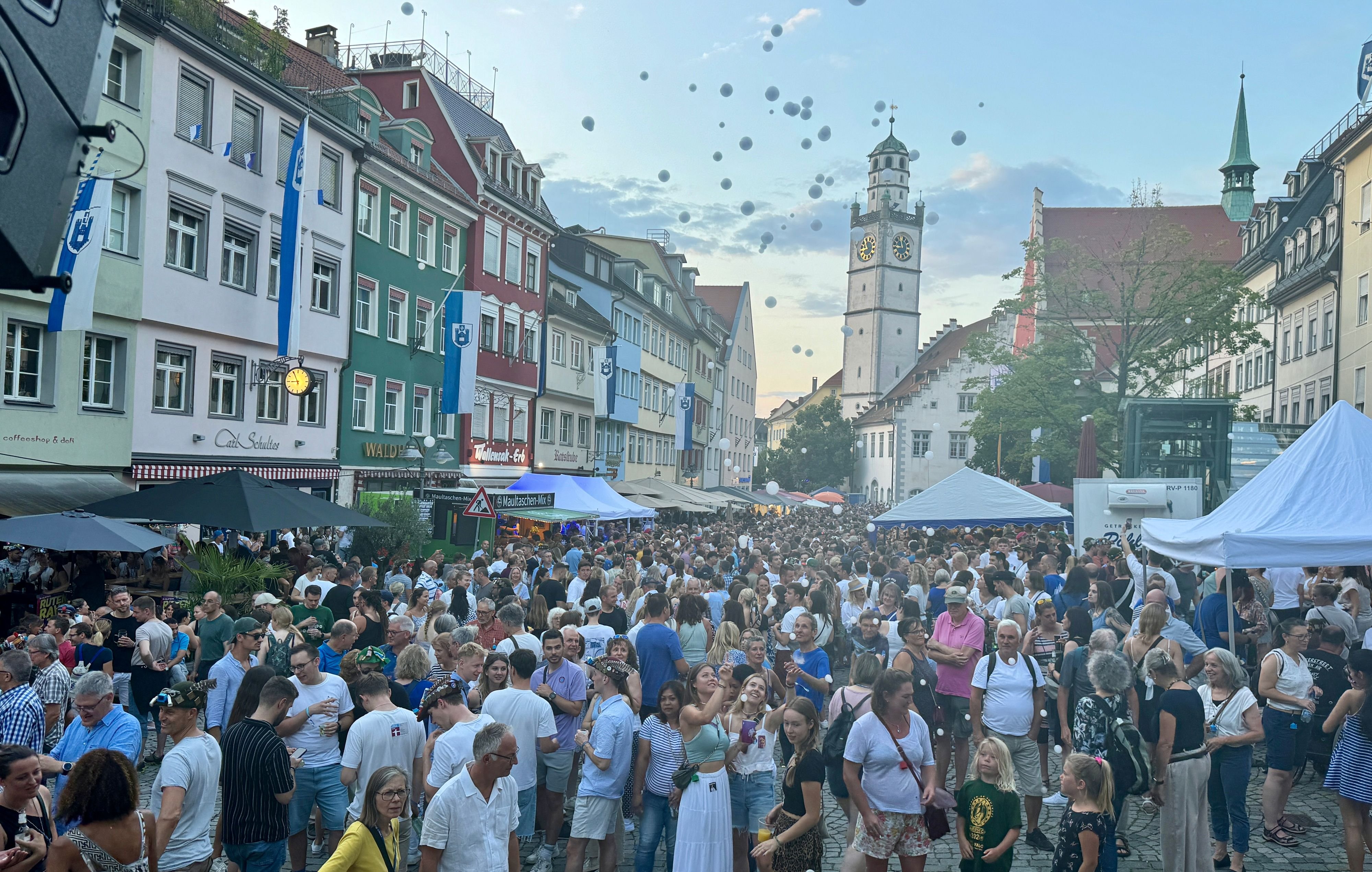 Tausende beim Frohen Auftakt des Rutenfests in Ravensburg