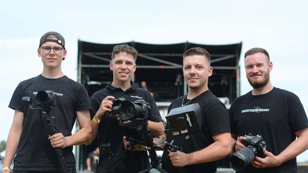 Sie sind Jäger der besten Bandbilder beim Rock Dein Leben