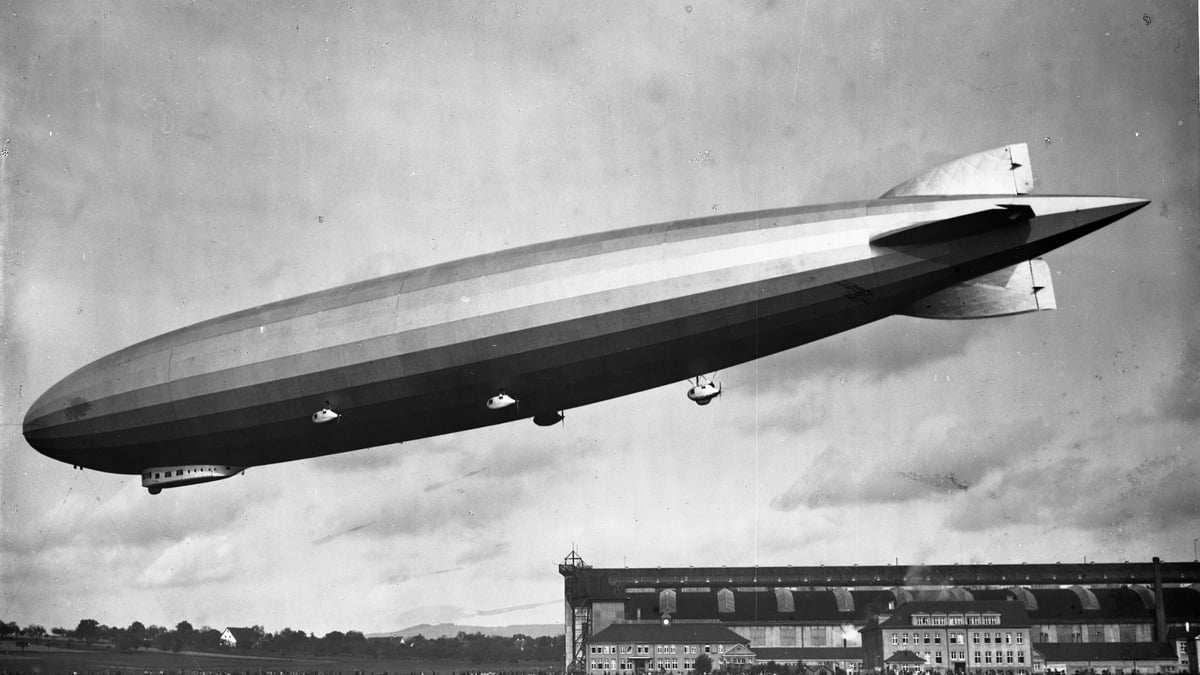 Vor 100 Jahren überquert der erste Zeppelin den Atlantik