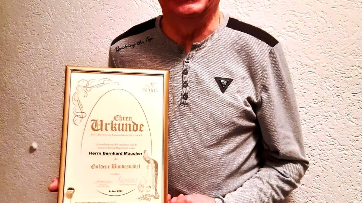 Bernhard Maucher besonders geehrt