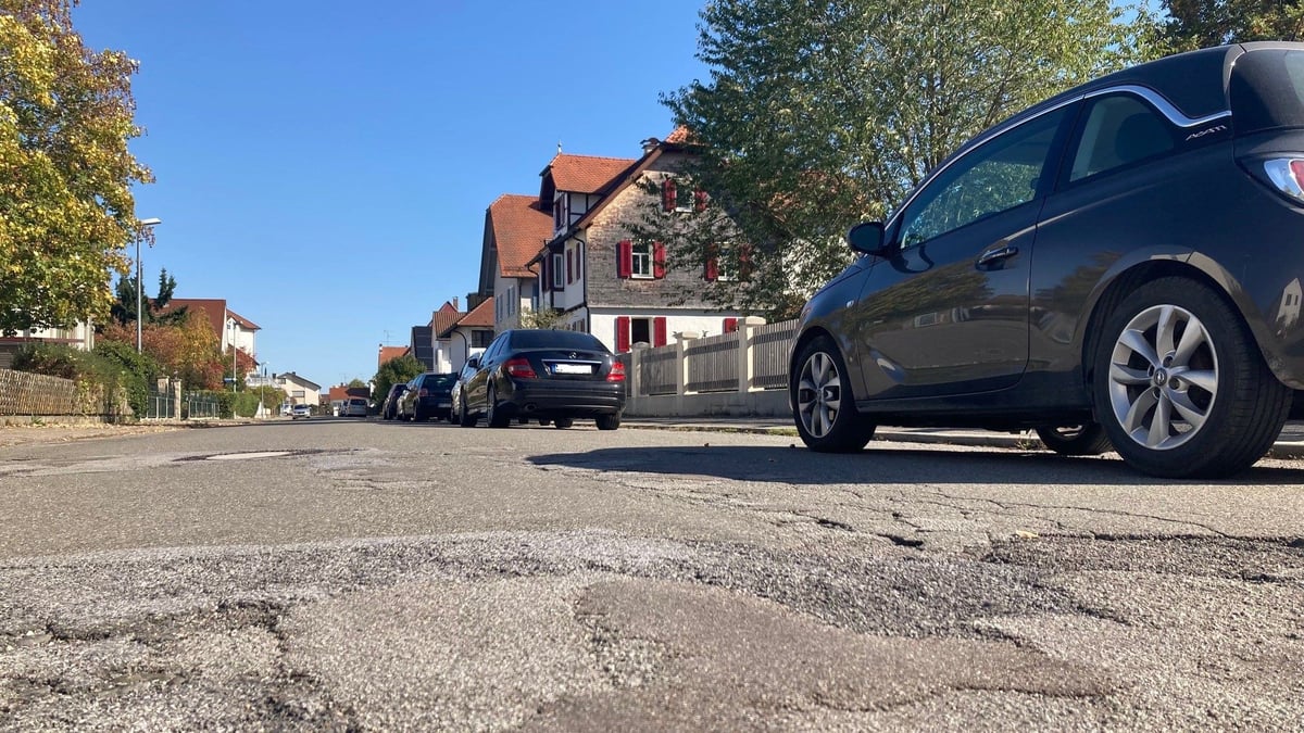 Diese Straße wird endlich saniert