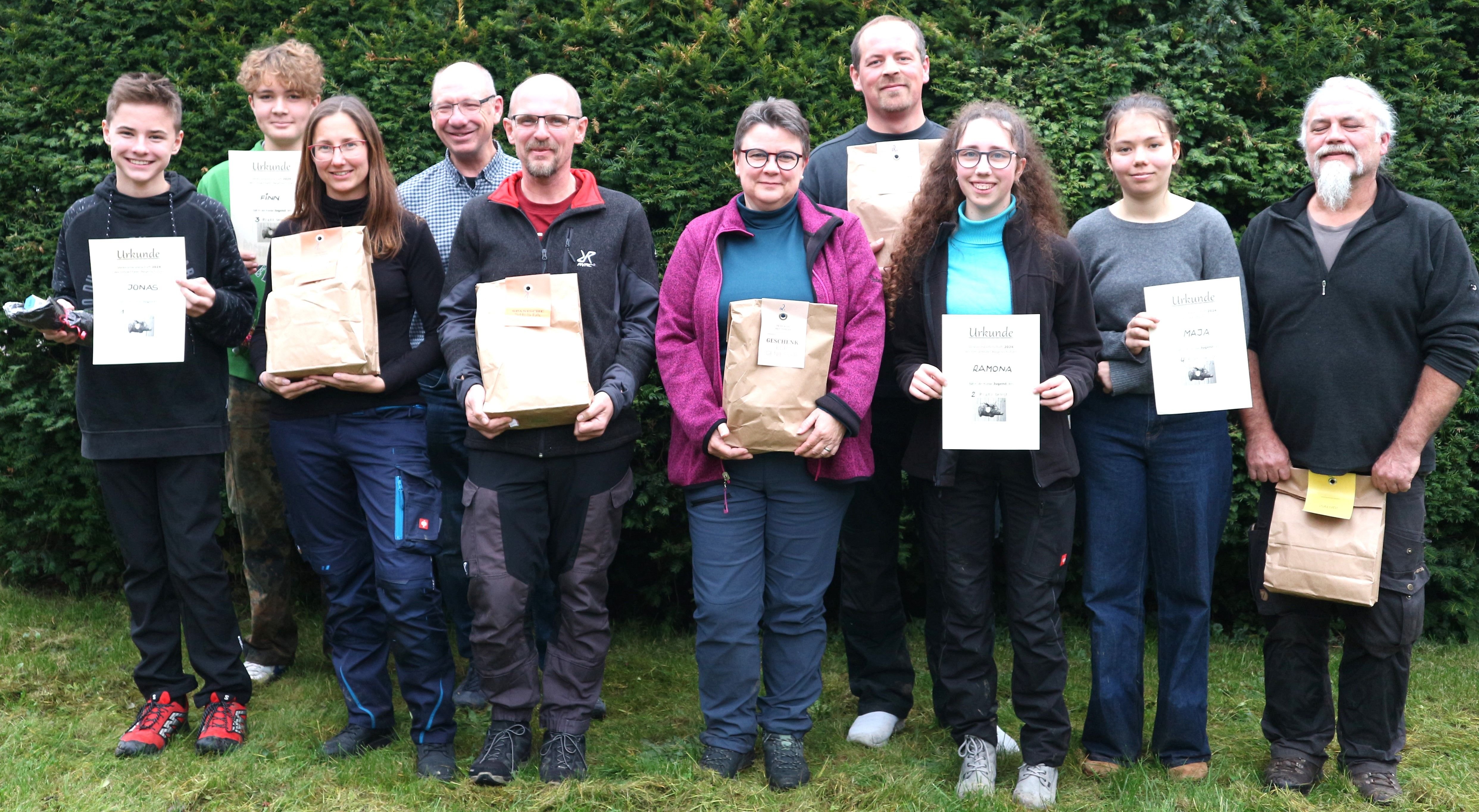 Sarah Ziegler und Andreas Brausch sind Vereinsmeister