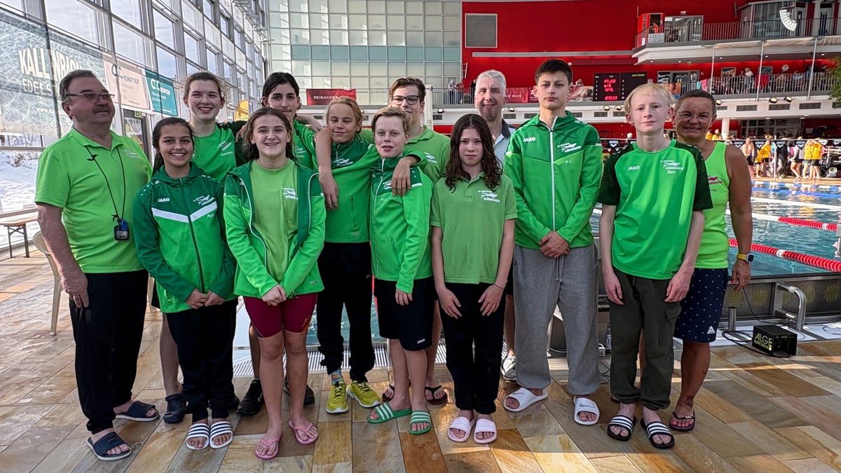 Lindauer Schwimmer holen 17 Medaillen in Kempten