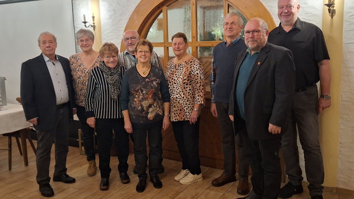 Concordia ehrt verdiente Mitglieder