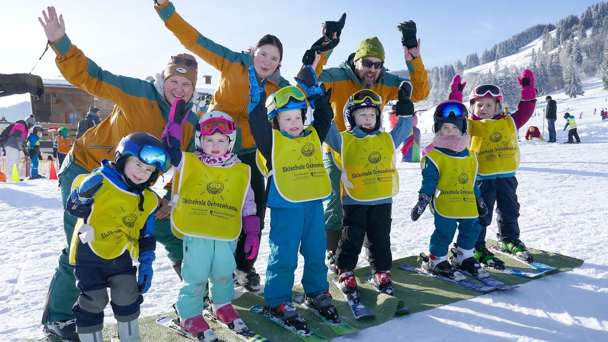 Erfolgreiche Ski- und Snowboardkurse des Skiclubs Ochsenhaus