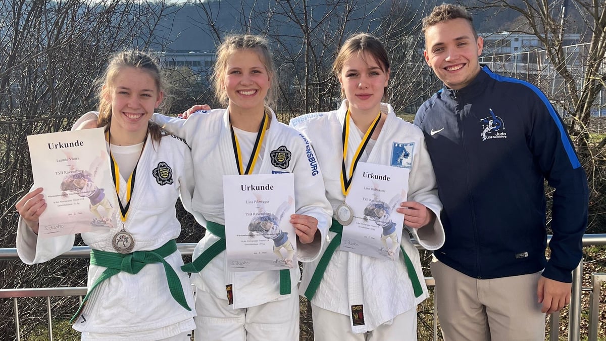 TSB-Nachwuchsjudoka gewinnen vier Medaillen