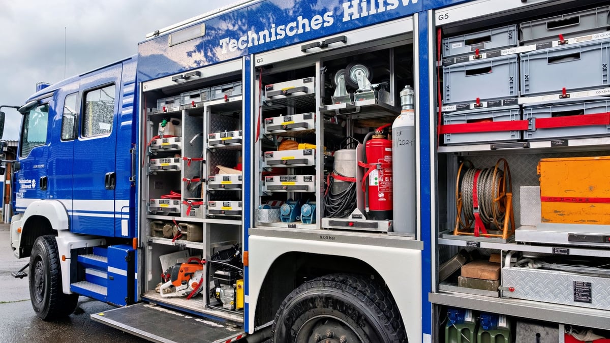 215.000 Euro für neue Einsatzfahrzeuge beim THW in Aalen und Ellwangen