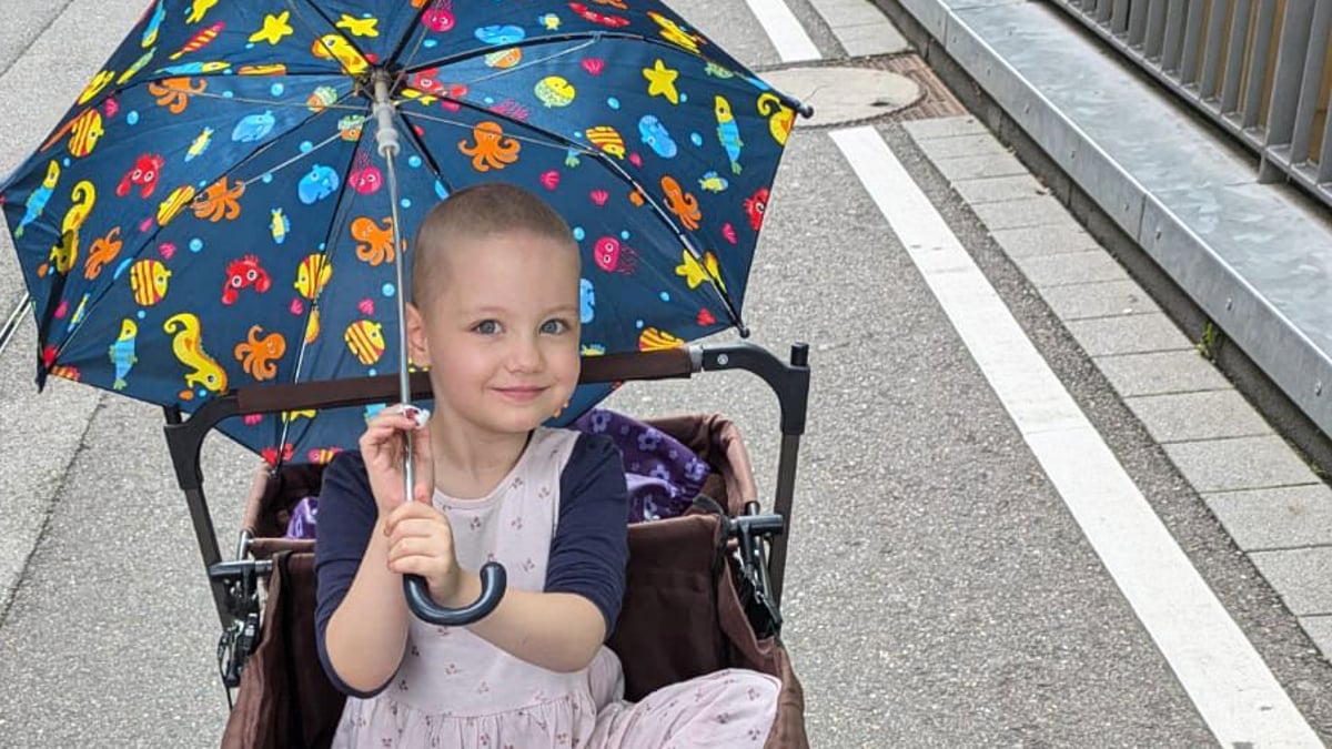 Laura (6) muss lange leiden - dann gewinnt sie den Kampf gegen Krebs