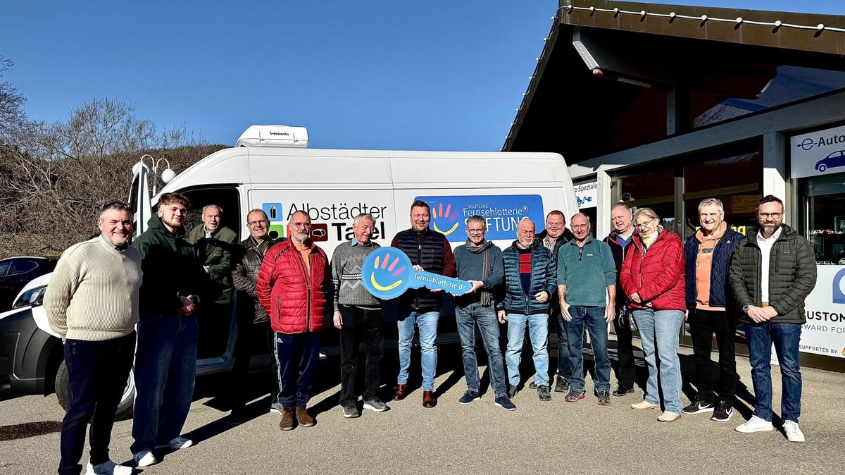 Albstädter Tafel nimmt neuen Elektro-Kühltransporter in Dienst