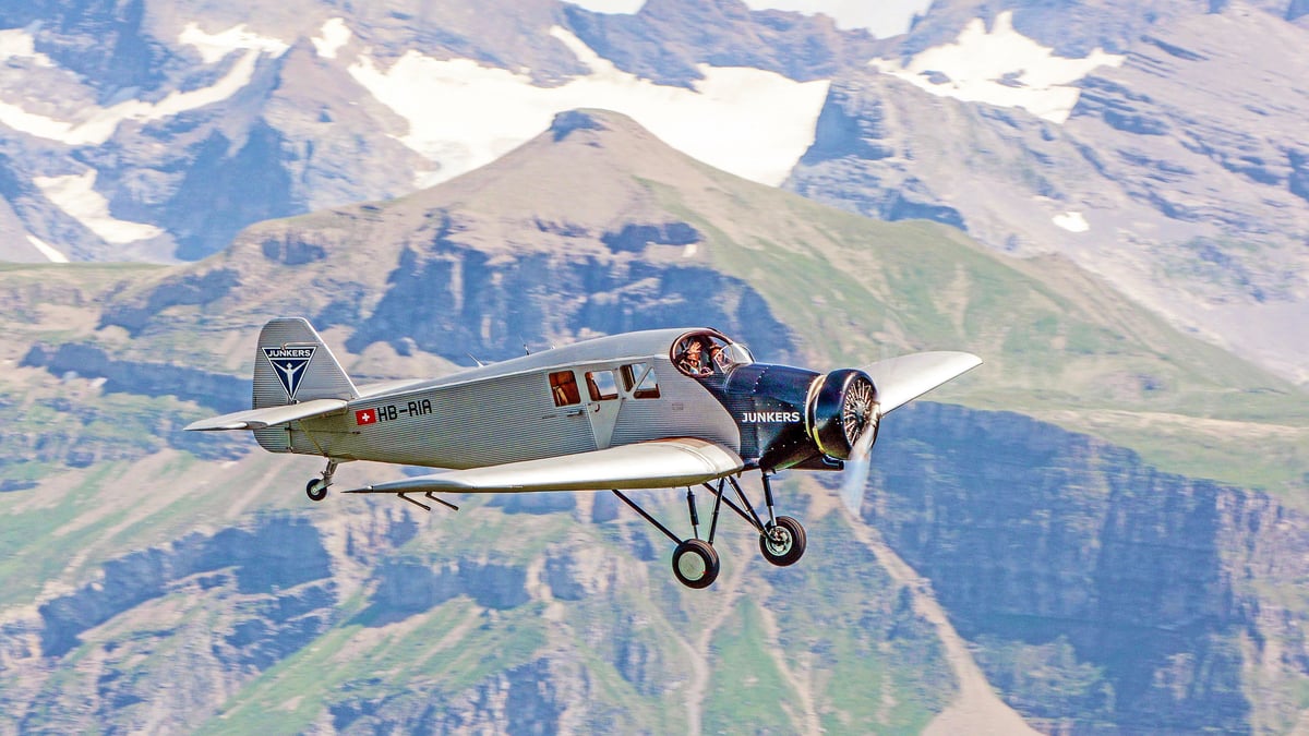 Nachbau der Junkers F13 startet in Tannheim zu Rundflügen