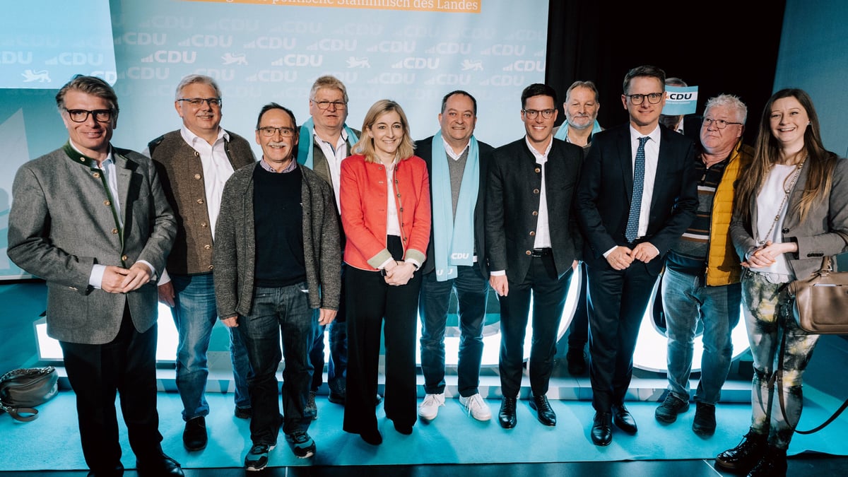 Die Langnauer CDU besucht den größten Stammtisch im Land