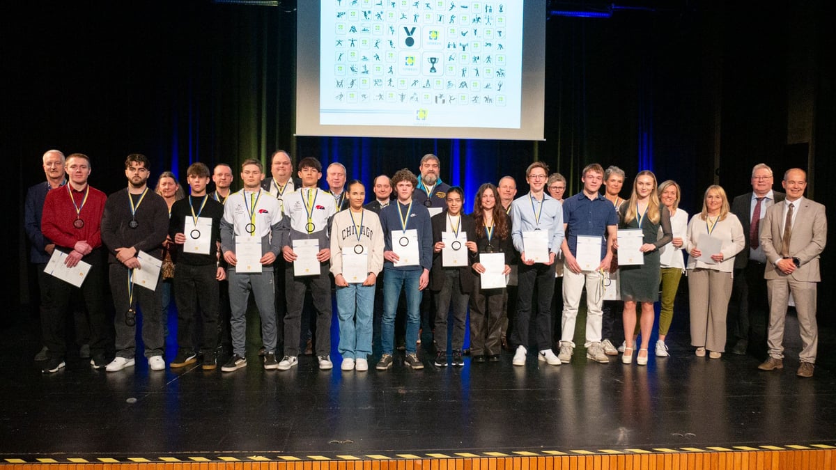 Stadt zeichnet erfolgreiche Sportler aus