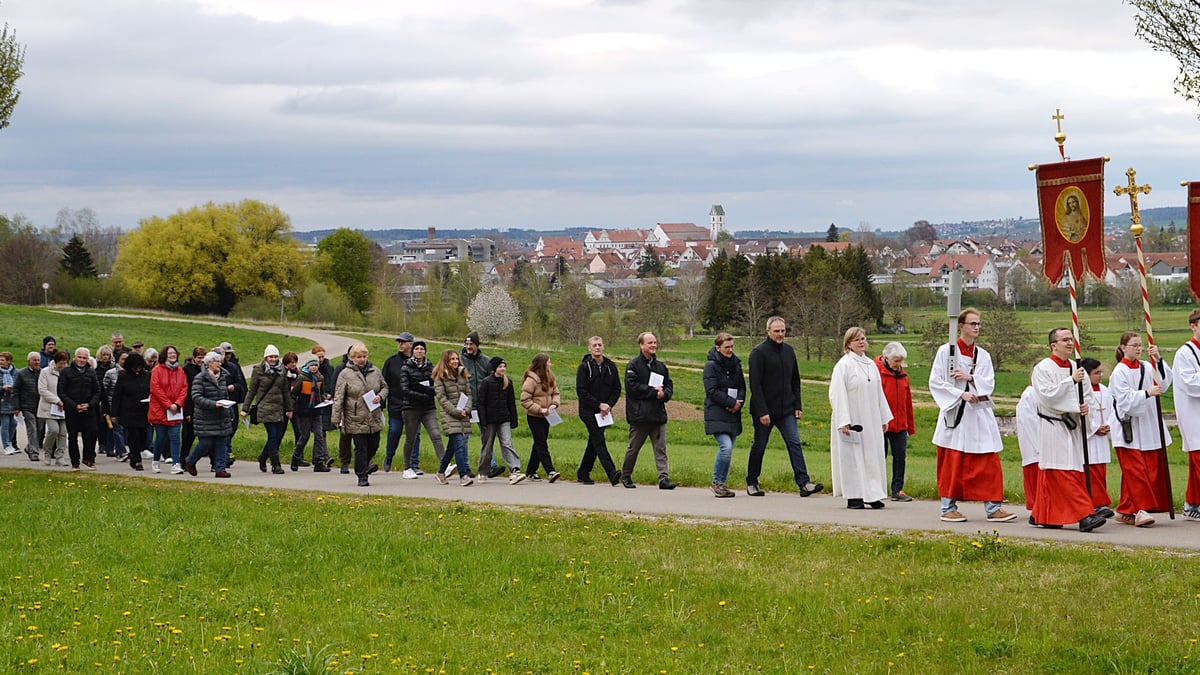 Christen gedenken an Karfreitag dem Leiden Christi