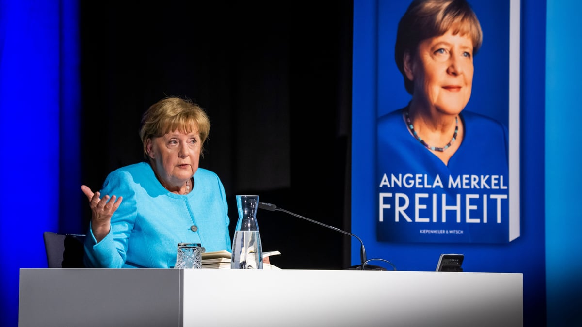 Angela Merkel im Neu-Ulm: So sprach die Kanzlerin im Scharff-Haus