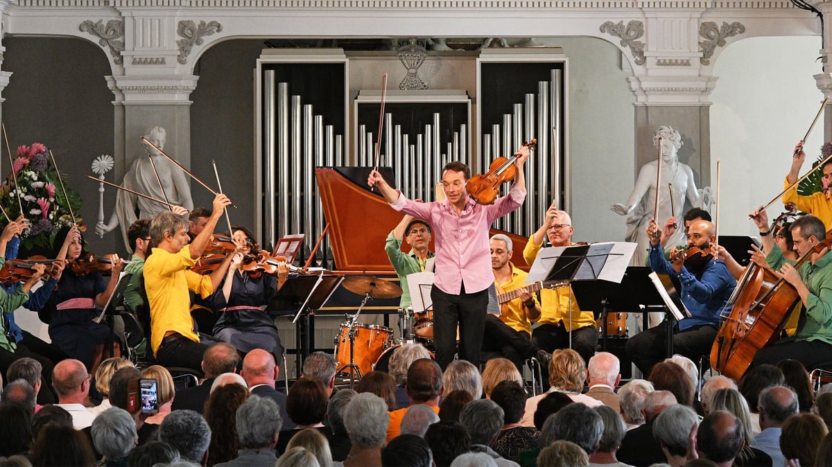 Samba-Tanzen mit Bach