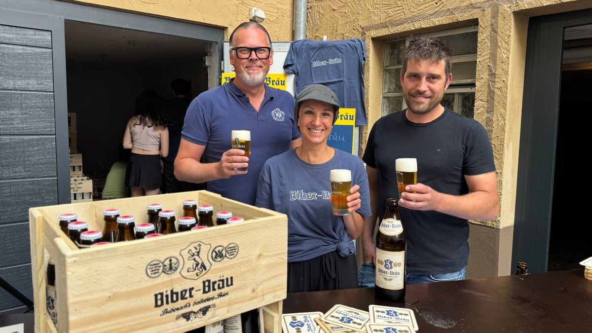Biernostalgie in der Stadt: Biber-Bräu feiert Comeback