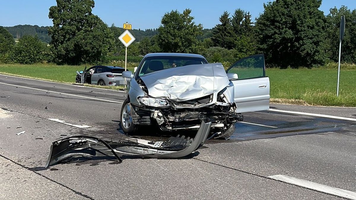 Erneut ein Unfall bei Krauchenwies: 69-Jährige übersieht VW