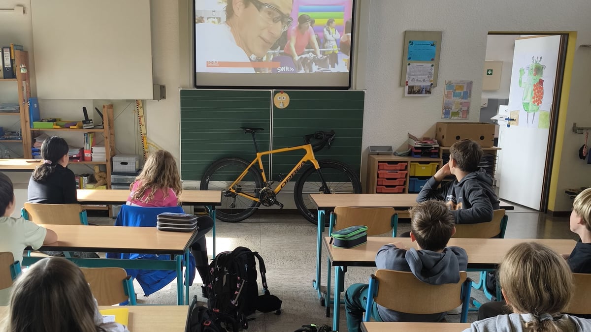 Daniel Steinhauser an der Durlesbachschule