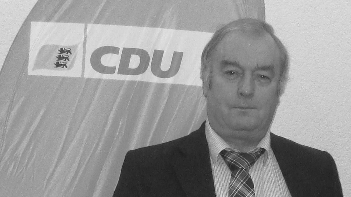 CDU-Politiker Paul Glökler gestorben - Parteifreunde ehren ihn